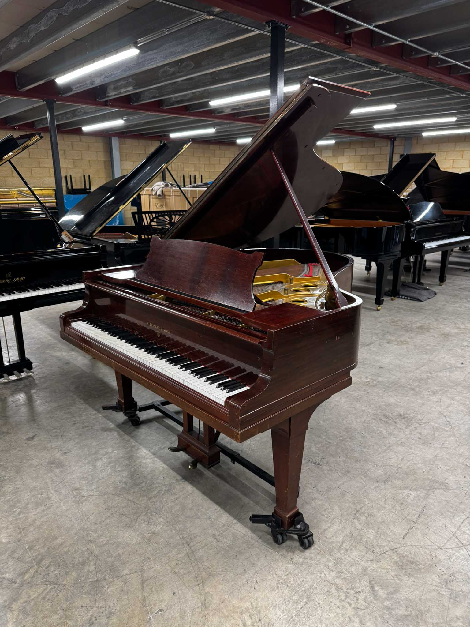 *Lot 8 Steinway (c1927) Grand Piano - | Est. £3,000 - £4,000 - Piano ...