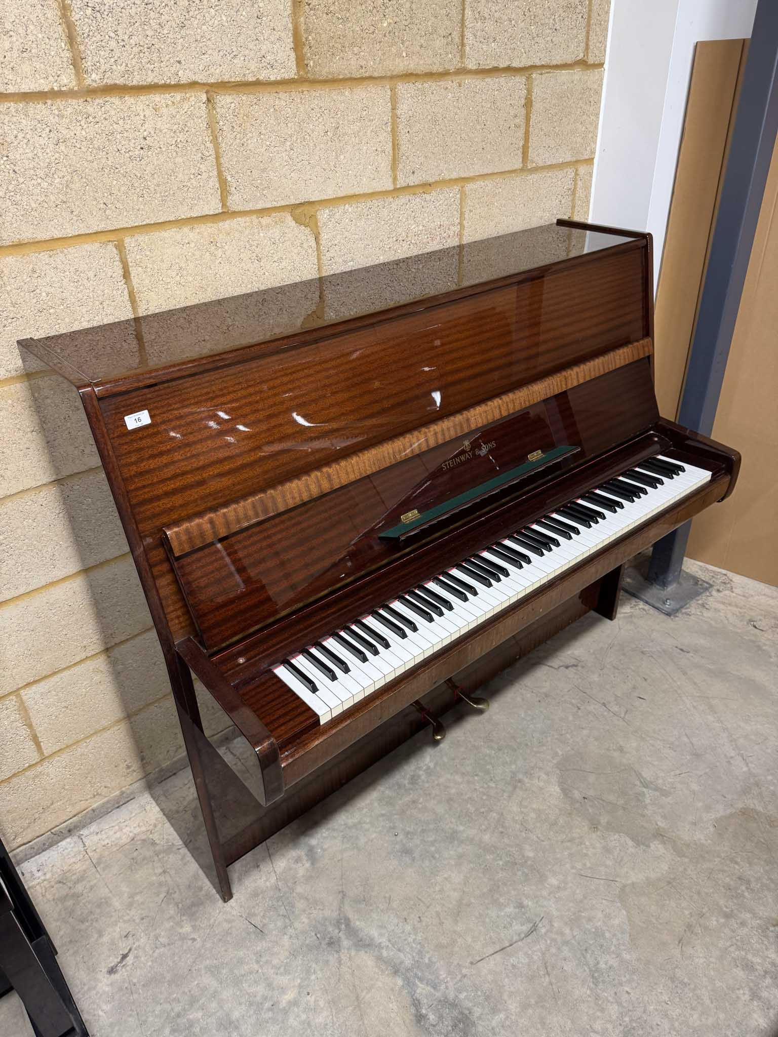 Lot 16 - Steinway (c1971) Upright Piano - | Est. £3,000-£5,000 - Piano ...