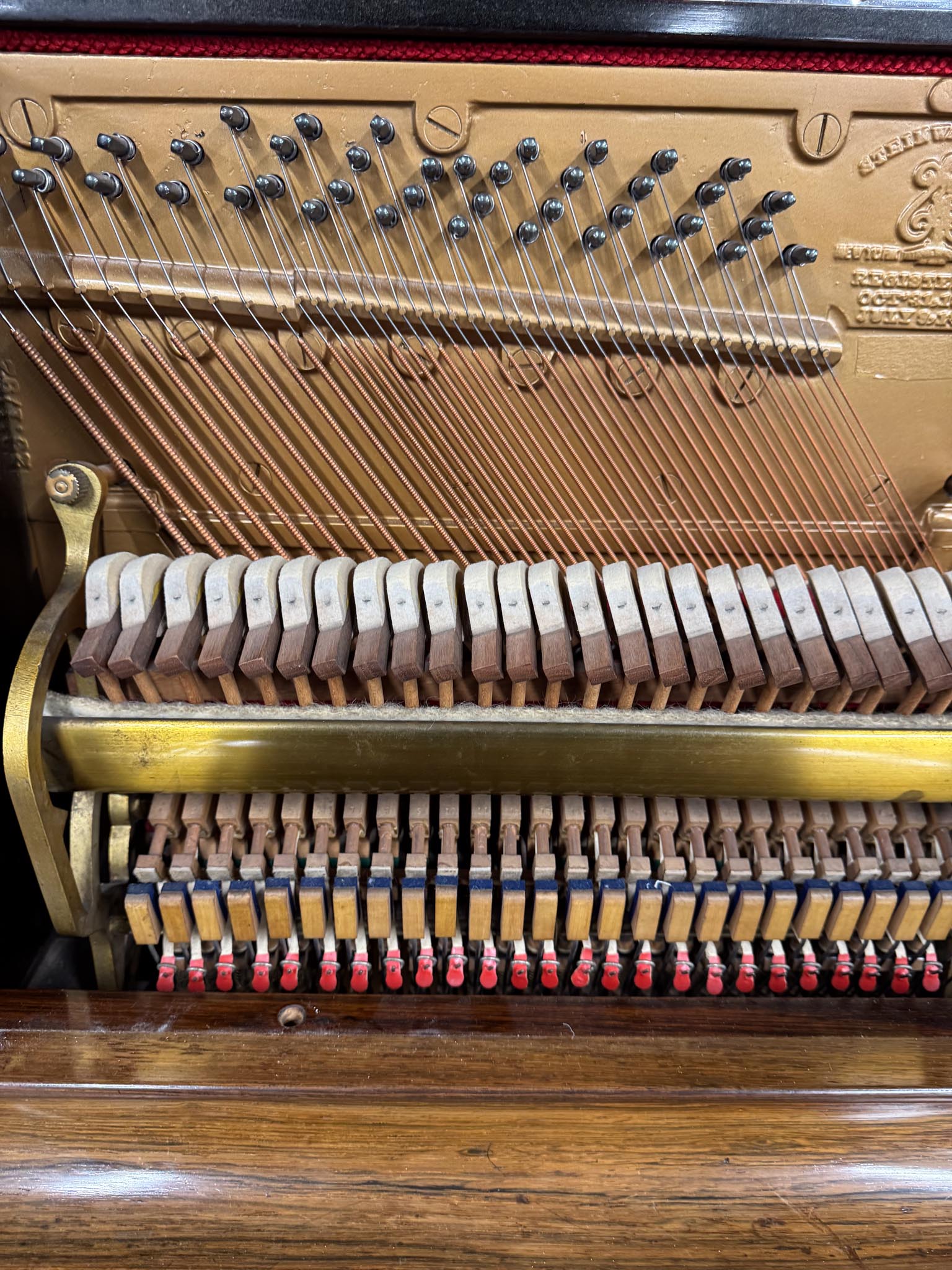 Lot 1 - Steinway (c1926) Upright Piano - | Est. £1,000-£1,500 - Piano ...